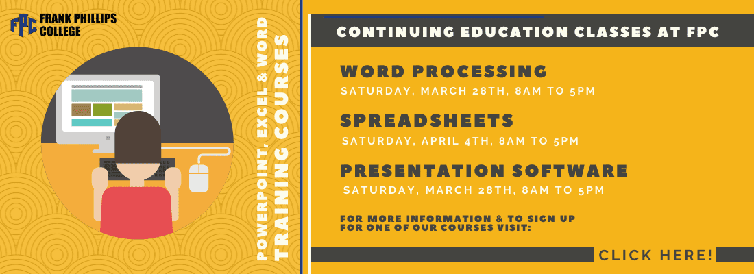 Copy of Copy of computer processing courses - Frank Phillips College