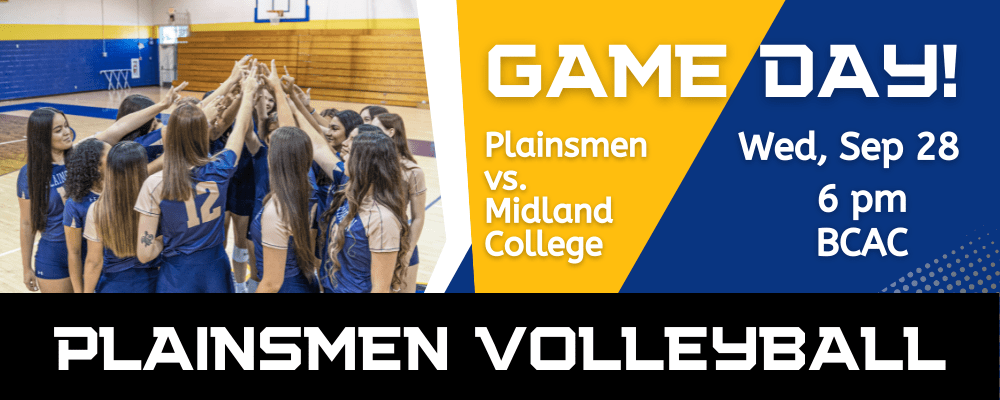 VB Game Day 9.28 - Sign - Frank Phillips College