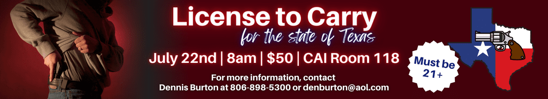 license to carry class - Frank Phillips College