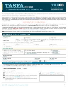 TASFA 2024-25 English Fillable Application and Notes - Frank Phillips ...